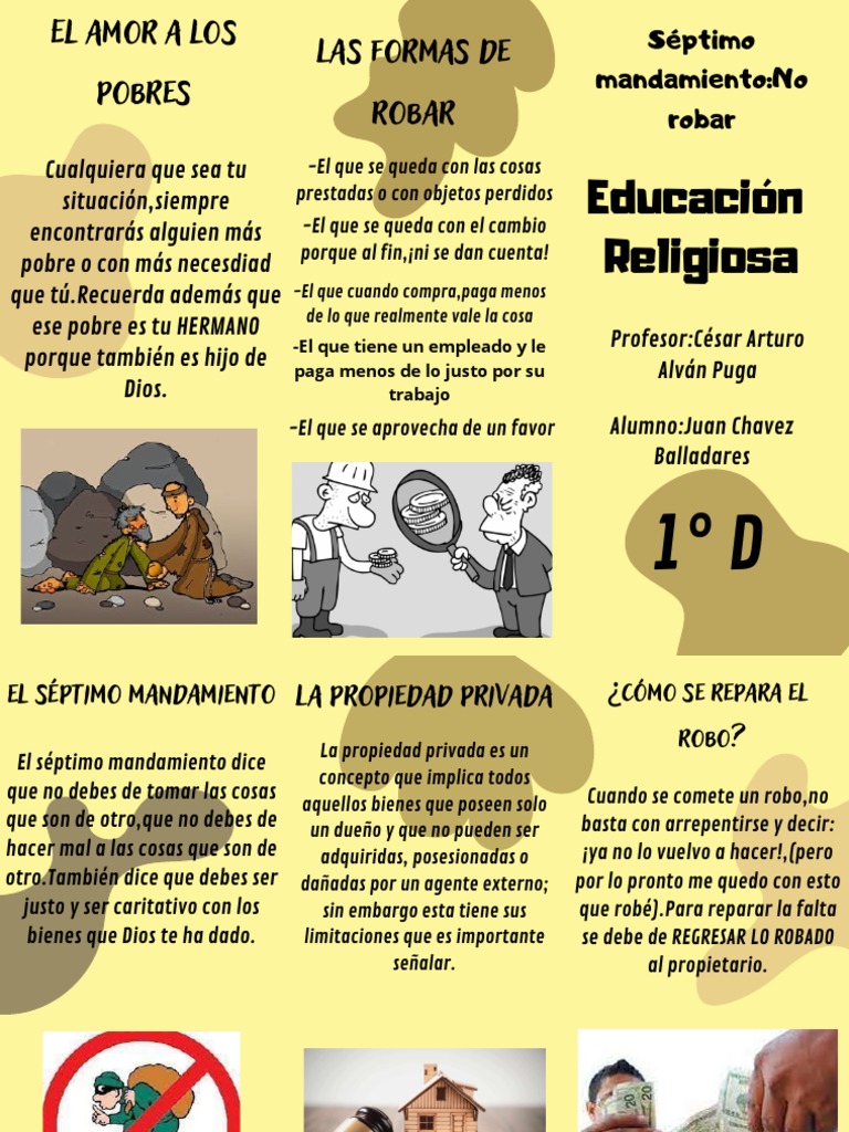 Séptimo Mandamiento: No Robarás | PDF