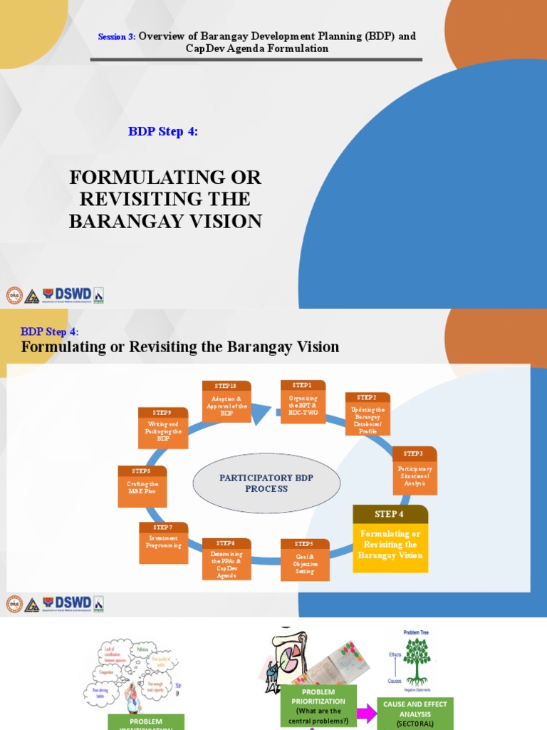 Step 4 - Formulating or Revisiting The Barangay Vision | PDF ...