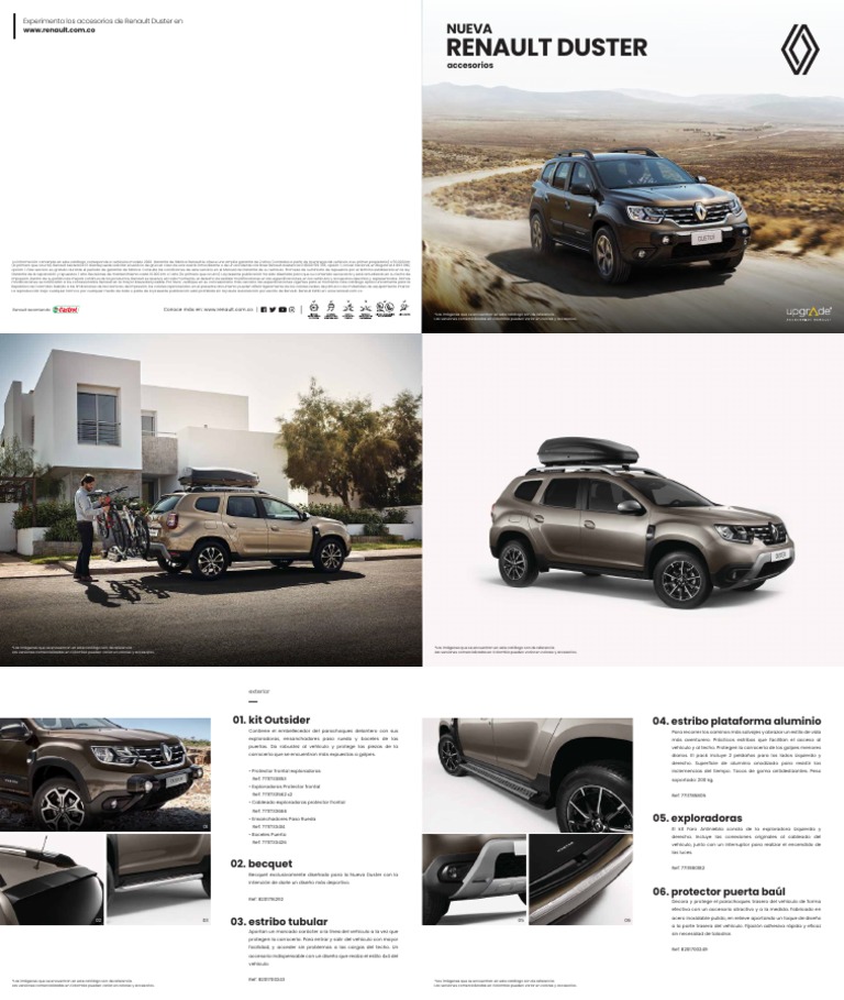 Duster Accesorios | PDF | Renault | DVD