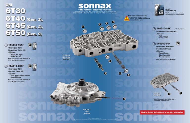 6T40-Gen2 VBL Interactive | PDF | Valve | Tools