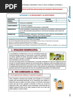 Ficha de Trabajo 3 EDA 4 DPCC | PDF | El embarazo | Adolescencia
