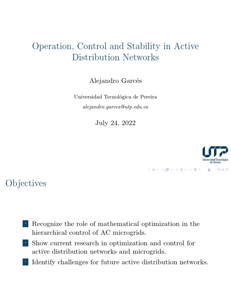 Presentacion MicroGrids | PDF | Distributed Generation | Electrical Grid