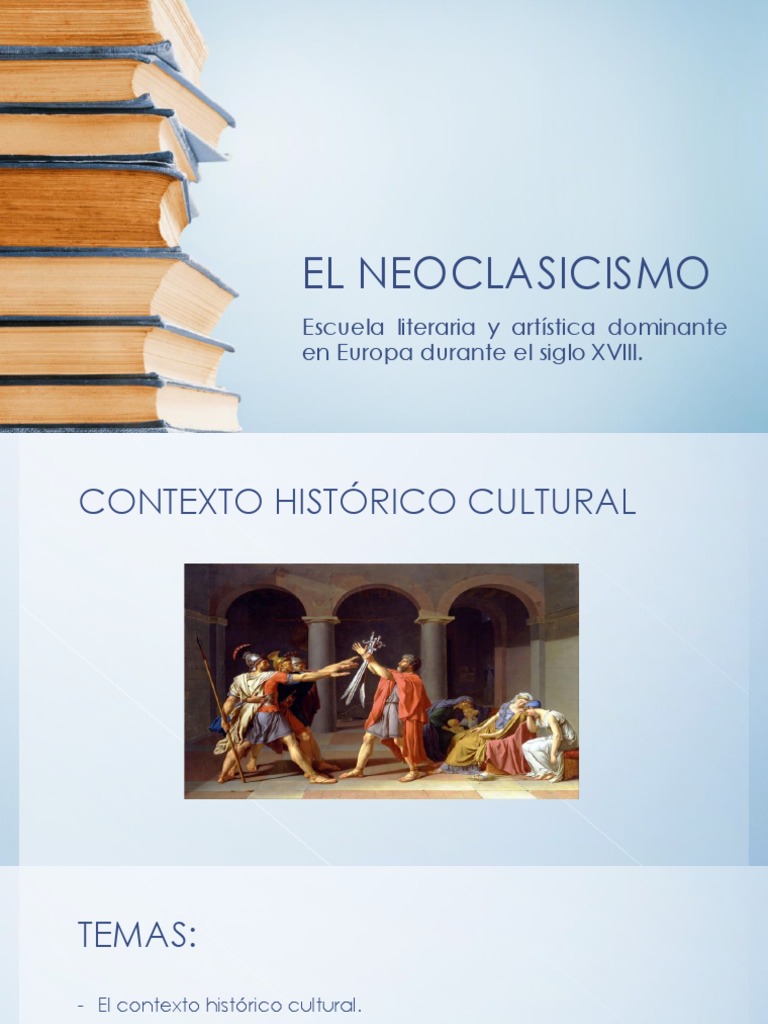 El Neoclasicismo | PDF | Era de iluminacion | Renacimiento