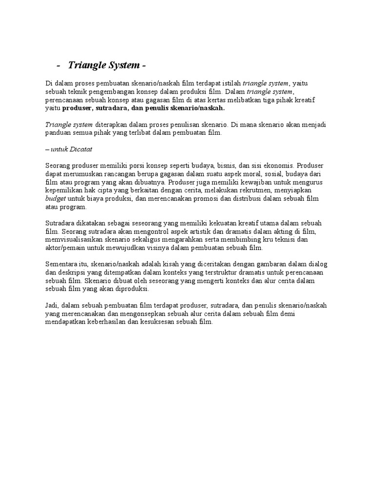 Triangle System | PDF