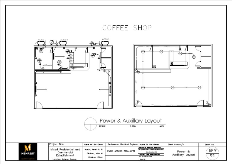 Power & Auxillary Layout: Accu 1 Accu 3 Accu 2 | PDF