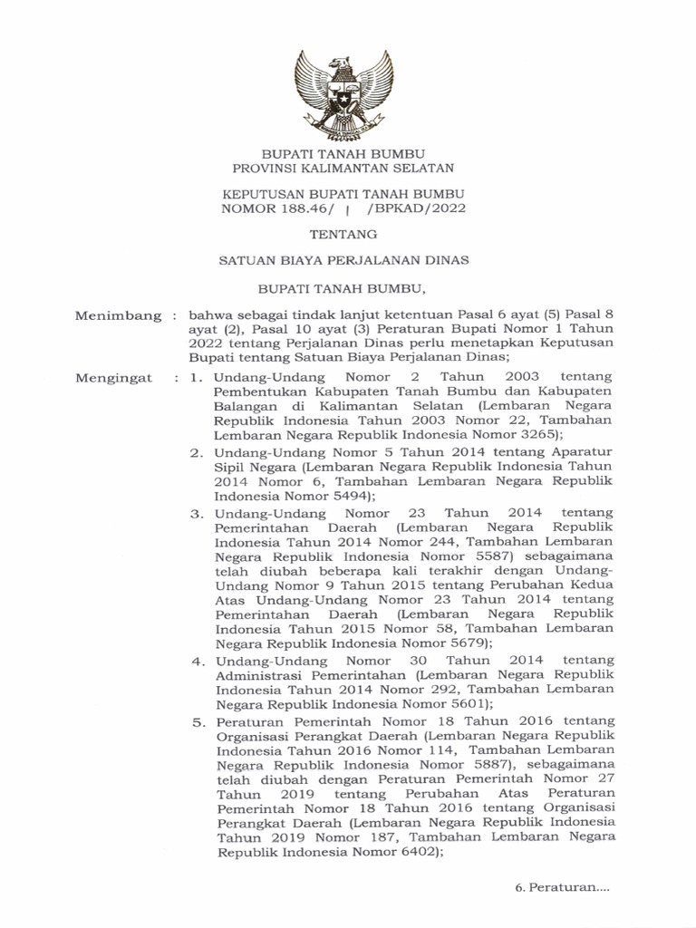 SK No.1 SPPD 2022 | PDF