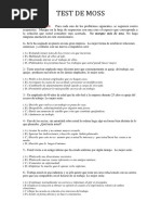 Test de Adaptabilidad Social de Moss | PDF | Liderazgo | Toma de decisiones