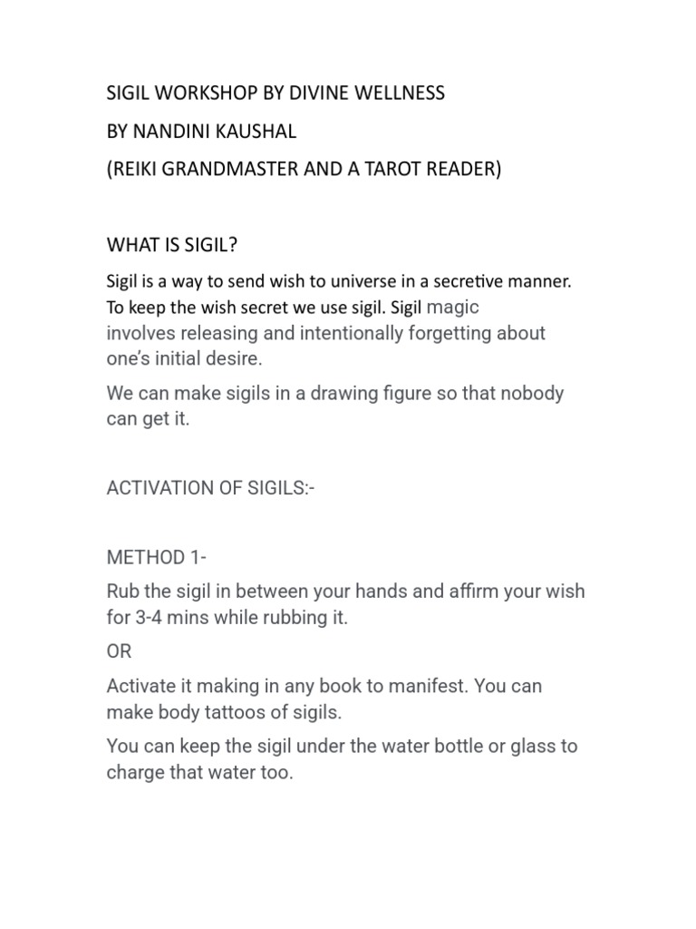 SIGIL | PDF
