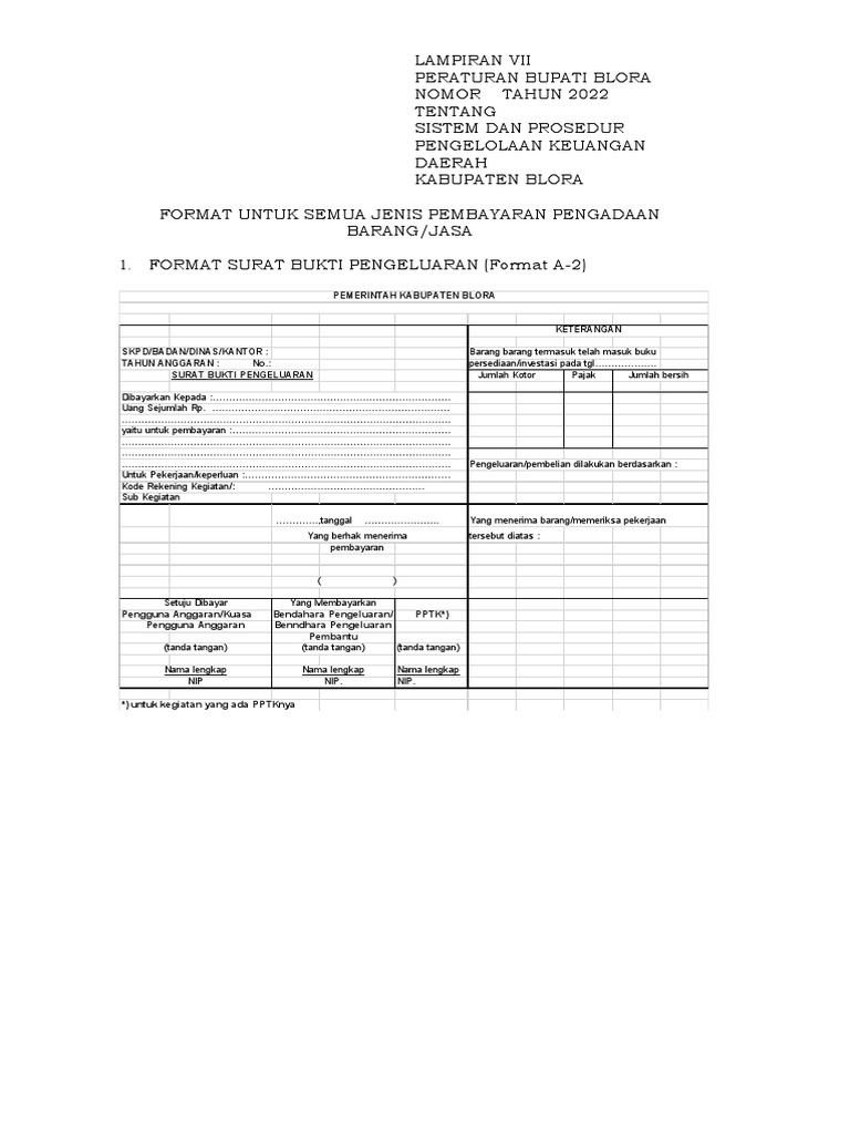 7.lampiran Vii A2 Draft Sisdur 2022 Pakai-1 | PDF