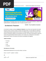 Derivation and Integration Formulas | PDF | Calculus | Mathematical ...