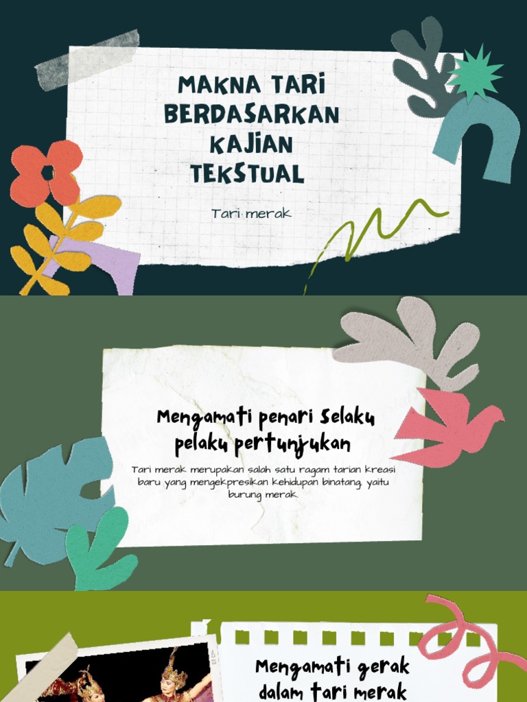Tari Merak | PDF | Seni