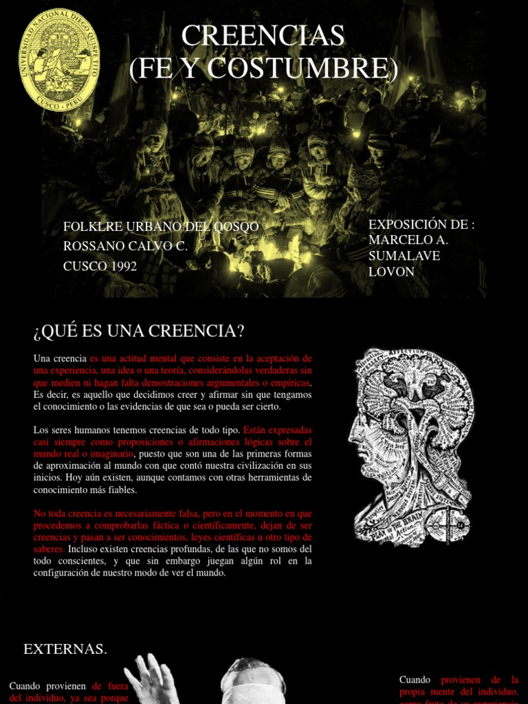 CREENCIAS | PDF | Experiencia | Conocimiento