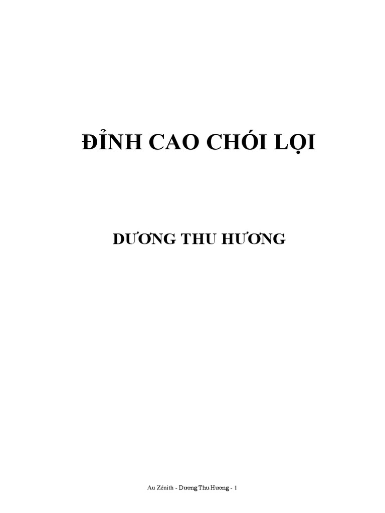 DNH Cao Choi Loi | PDF