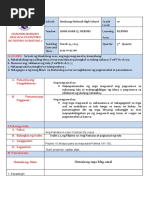 Ang Ama Lesson Plan | PDF