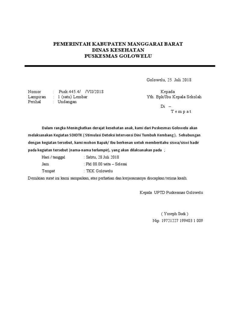 surat kemitraan | PDF