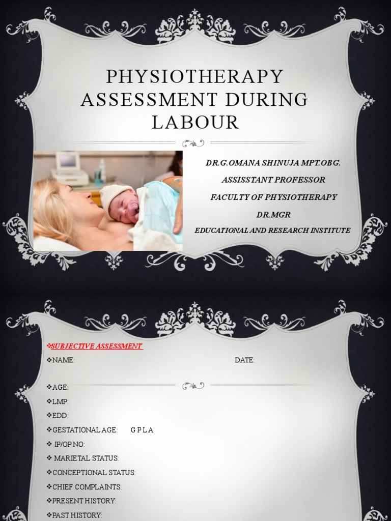 Labour Assessment | PDF | Childbirth | Caesarean Section