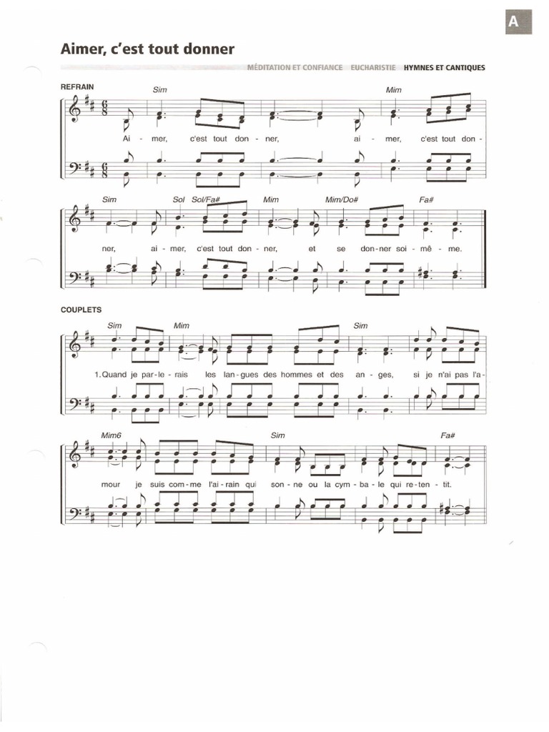 Aimer C Est Tout Donner | PDF