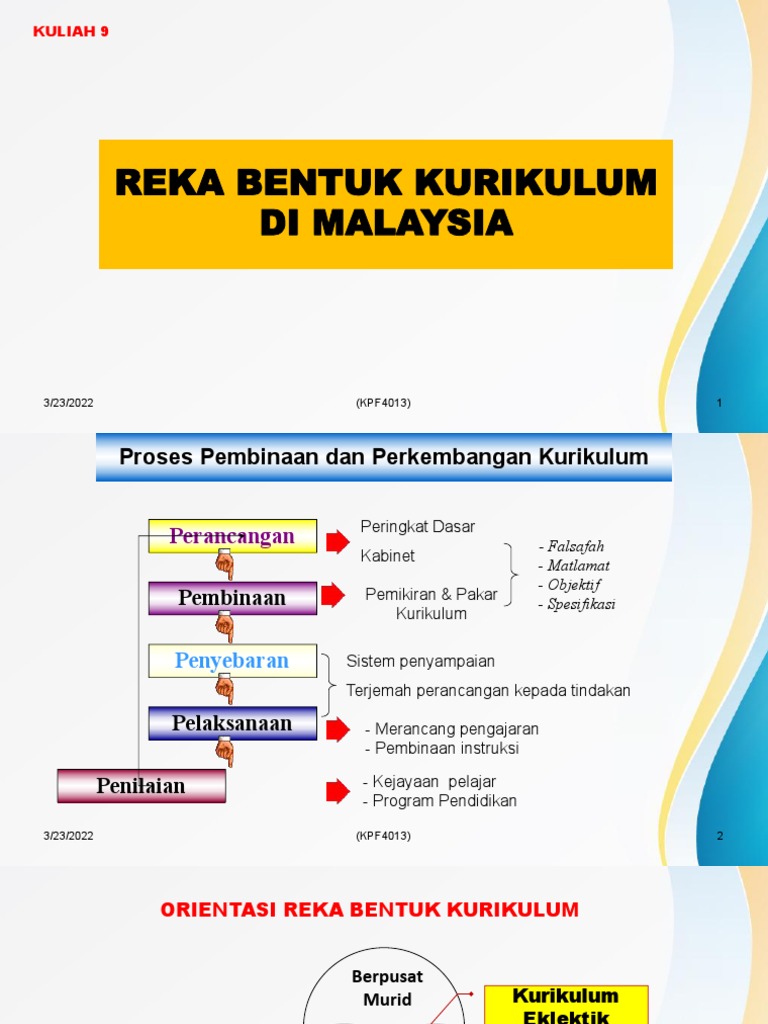Nota KPF4013 (9,10, 11) | PDF