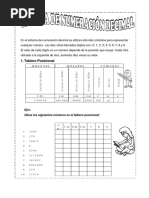 Ejercicios de Valor Posicional para Sexto | PDF