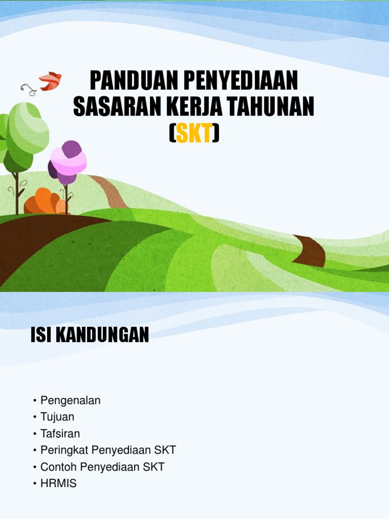 Panduan Penyediaan Sasaran Kerja Tahunan 28skt29 | PDF