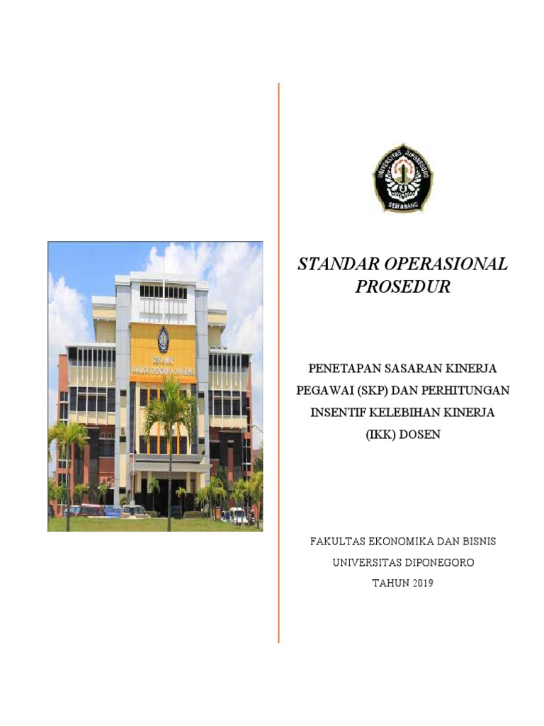 Sop SKP Dan Ikk Dosen | PDF