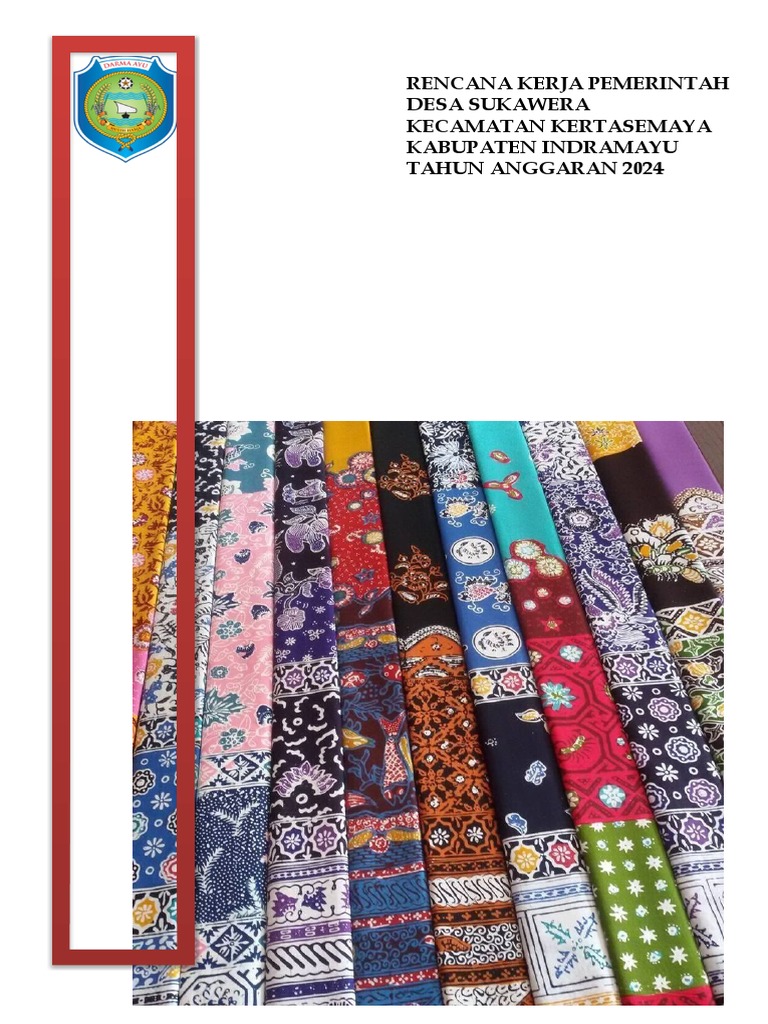00.1. Dokumen RKP Desa Tahun 2024 Sukawera | PDF