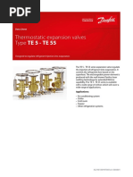 Danfoss TE 5-55 Expansion Valve Guide | PDF | Home Appliance | Heat ...