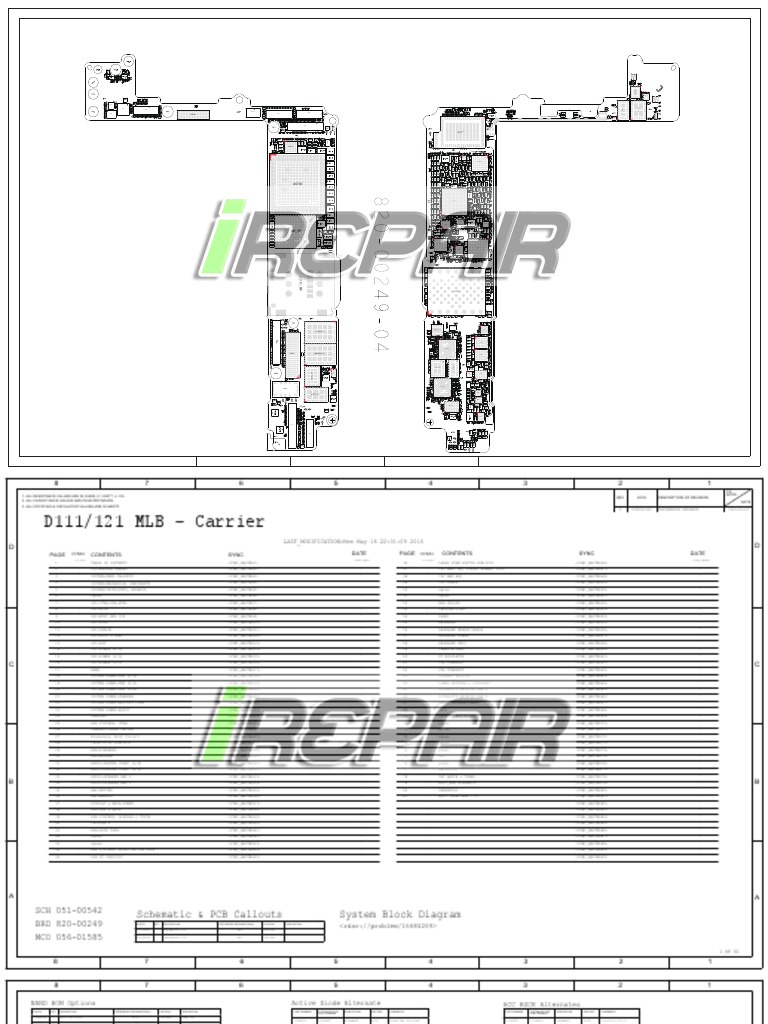 Iphone 7 Plus Intel 820-00249-04 Esquematico Completo | PDF ...