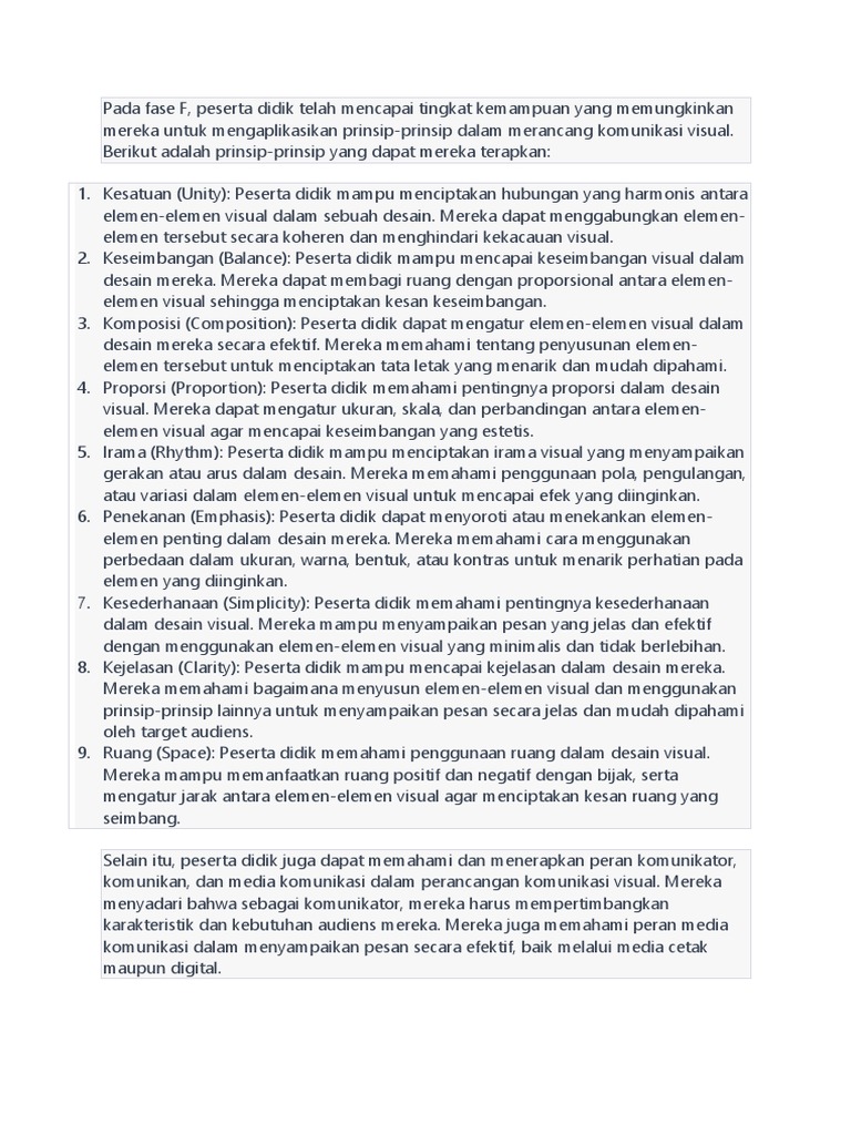 Pada Fase F | PDF