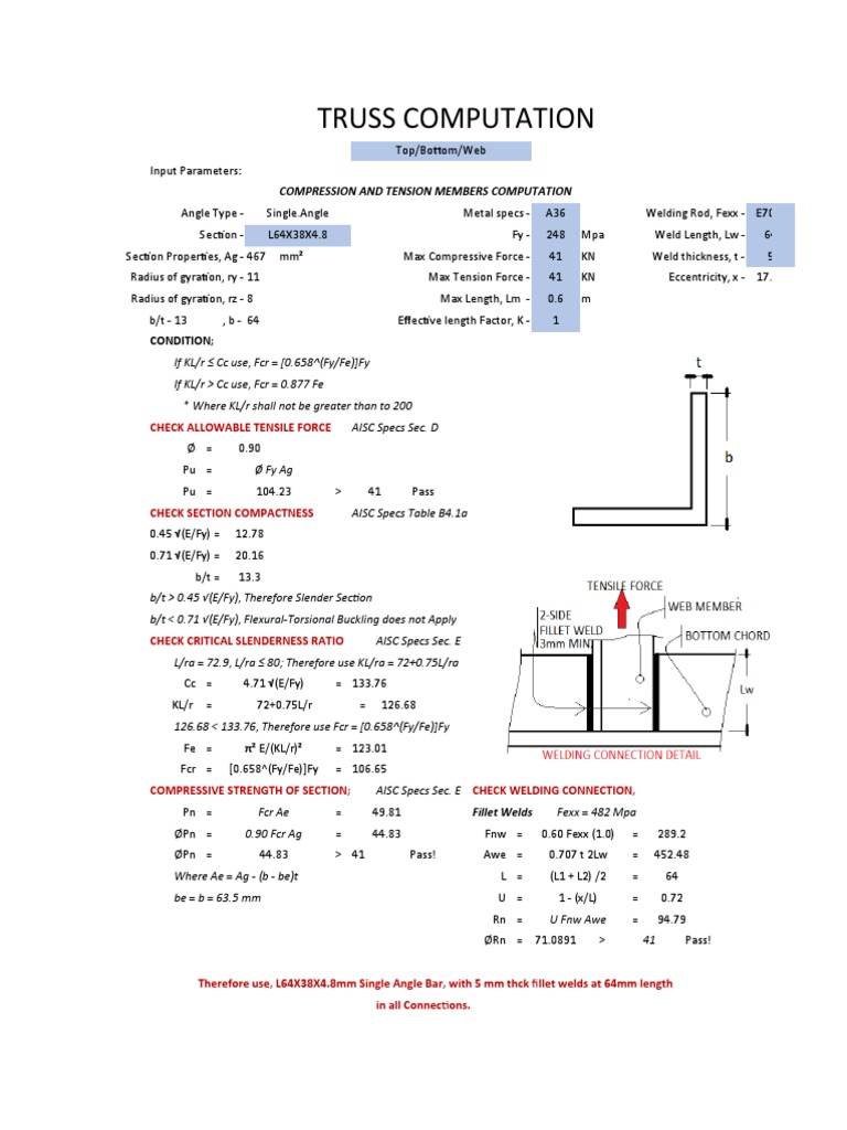 Truss Analysis and Design | PDF | Industrial Processes | Physical Sciences