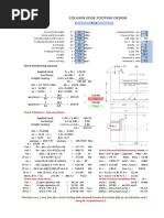 Square Concrete Pedestal Design Calculation Sample | PDF | Building ...