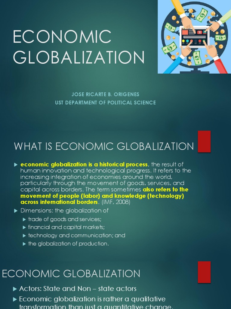 CW Lecture 2 Economic Globalization | PDF | Globalization | Washington ...