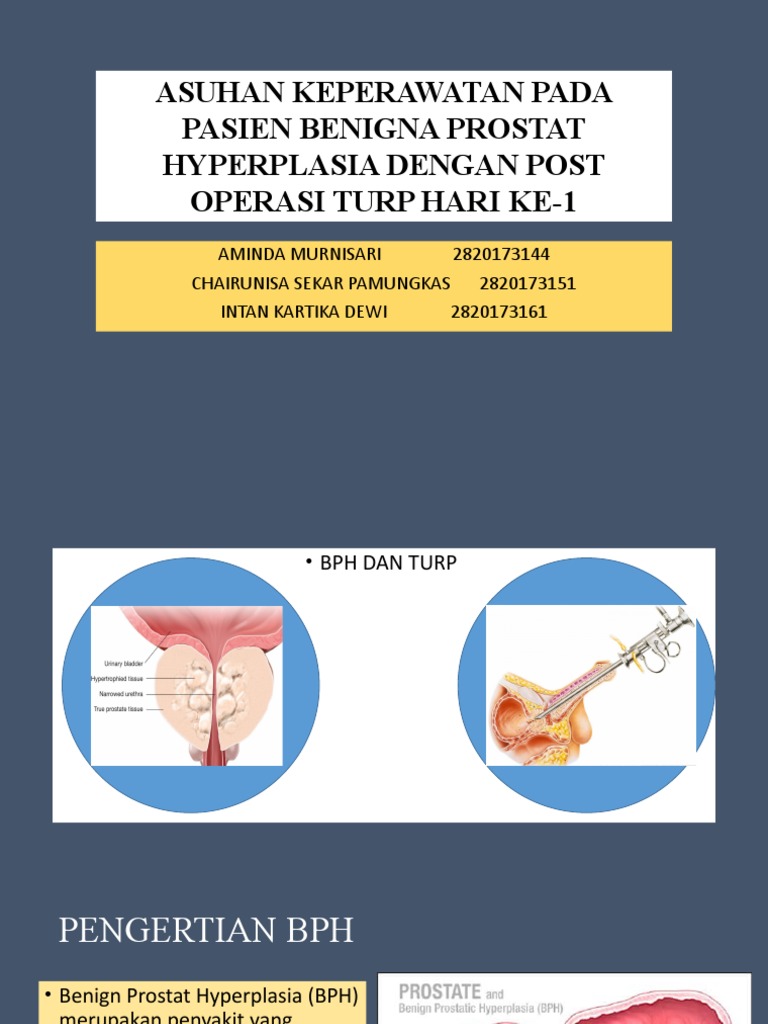 Asuhan Keperawatan Pada Pasien Benigna Prostat Hyperplasia Dengan Turp | PDF