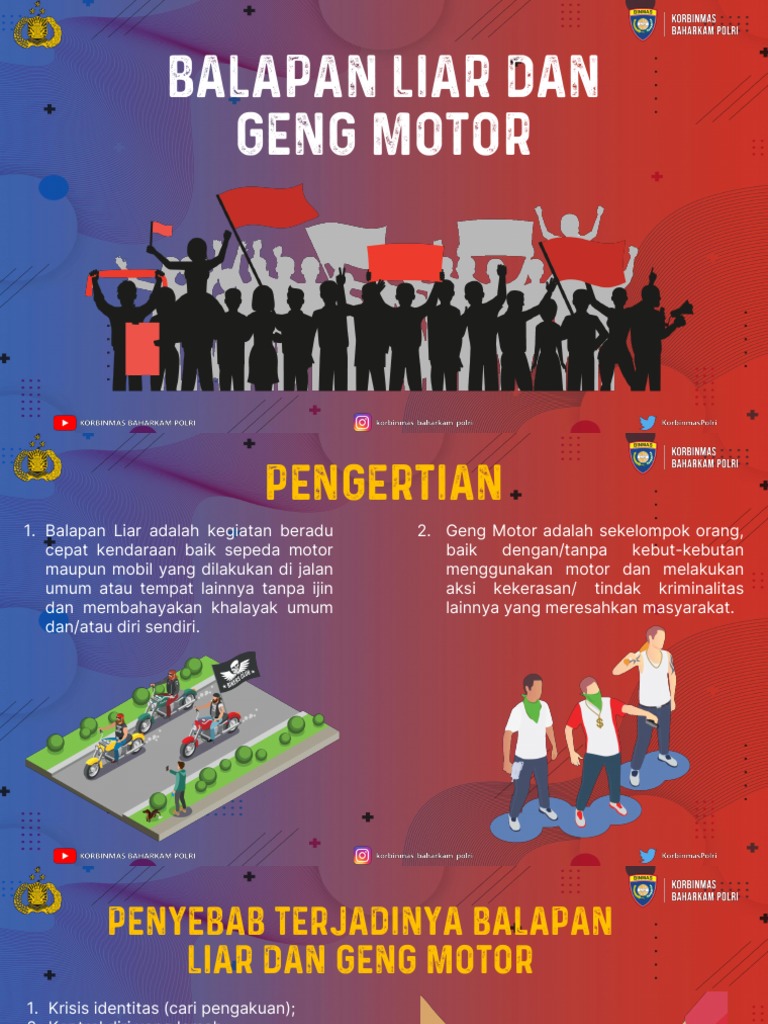 PPT Balap Liar Ok (1) 230708 205636 | PDF | Gaya Hidup