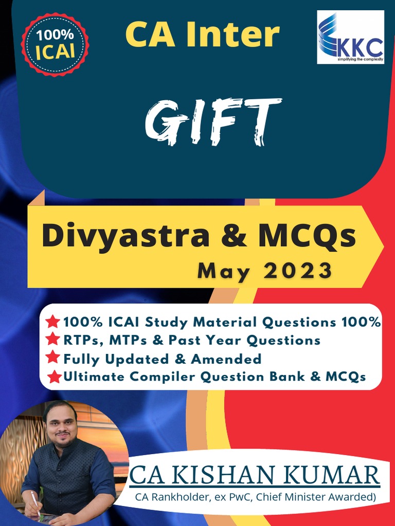 Gift - Divyastra & MCQs | PDF | Payments | Cheque