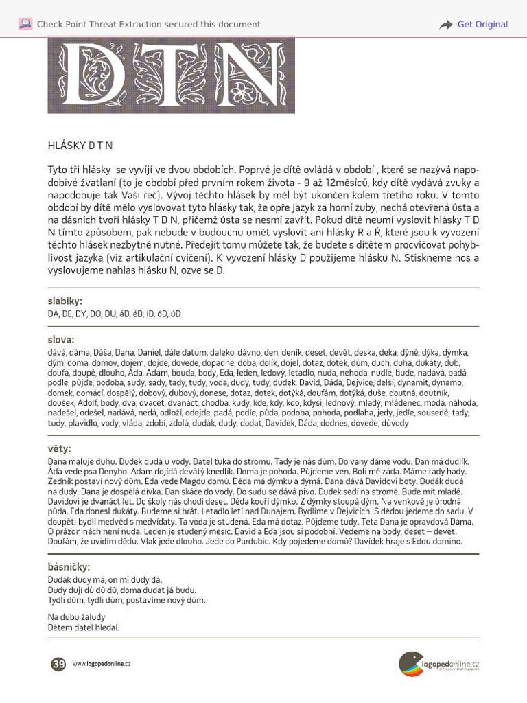 Hlasky D T N.cleaned | PDF