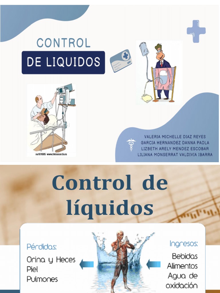 Control de Liquidos 2 | PDF | Medicamentos con receta | Medicina