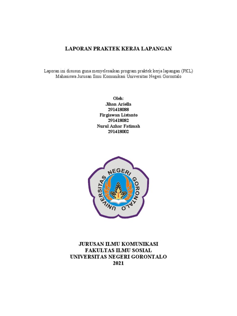 Laporan Praktek Kerja Lapangan | PDF