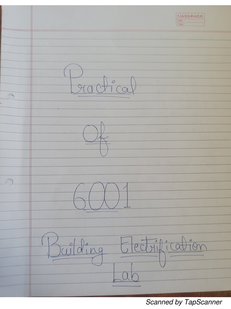 Building Electrification Lab | PDF