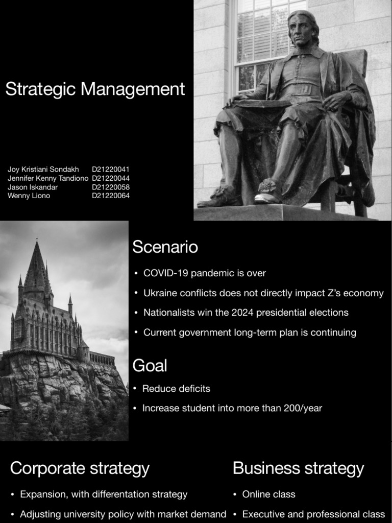 Strategic Management Presentation Slides | PDF