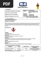 MSDS - KI25X Transformer Oil | PDF | Water | Carbon Dioxide