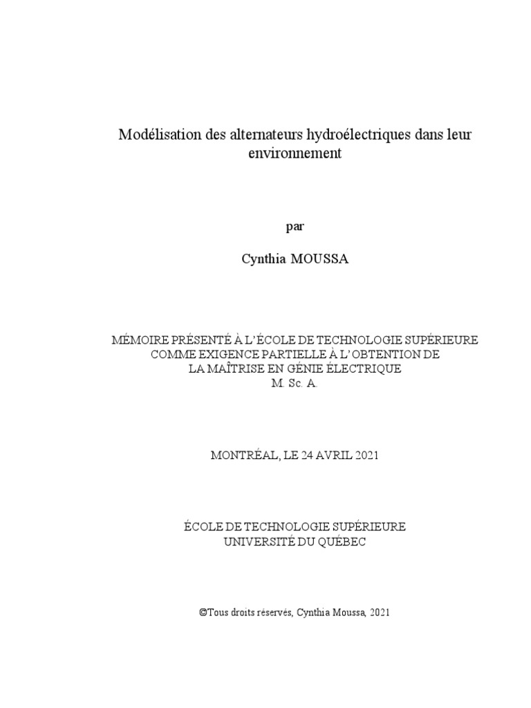 Moussa Cynthia | PDF | Ingénierie de fiabilité | Sciences physiques