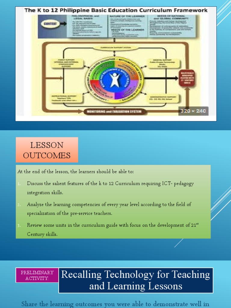 k12 Curriculum Framework Report Albarico | Download Free PDF | Curriculum | Educational Technology