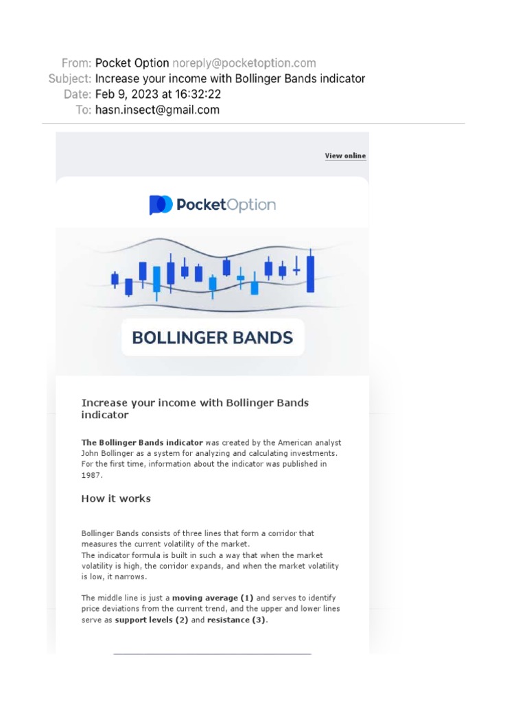 Increase your income with Bollinger Bands indicator | PDF