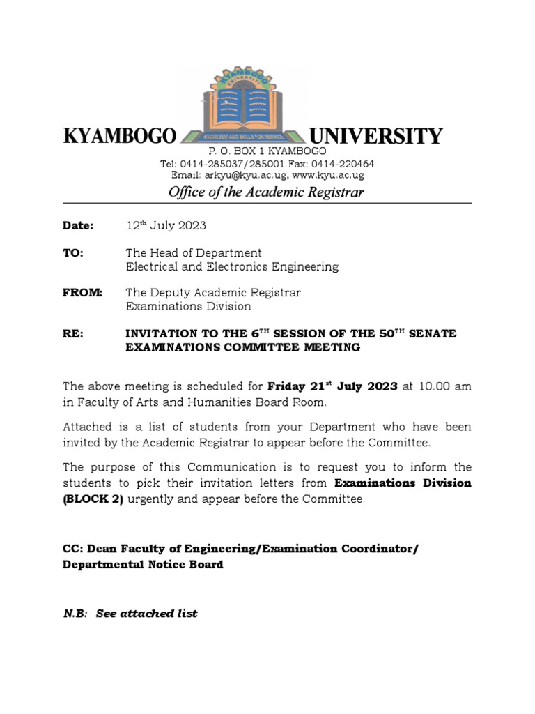 Notice To Departments | PDF | Engineering | Science