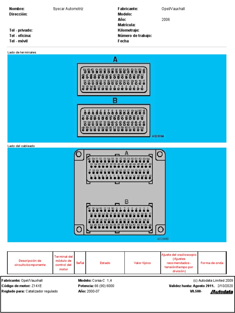 Corsa C 1.4 2000-07 Multec S F Motor Z14XE | PDF | Acelerador | Relé