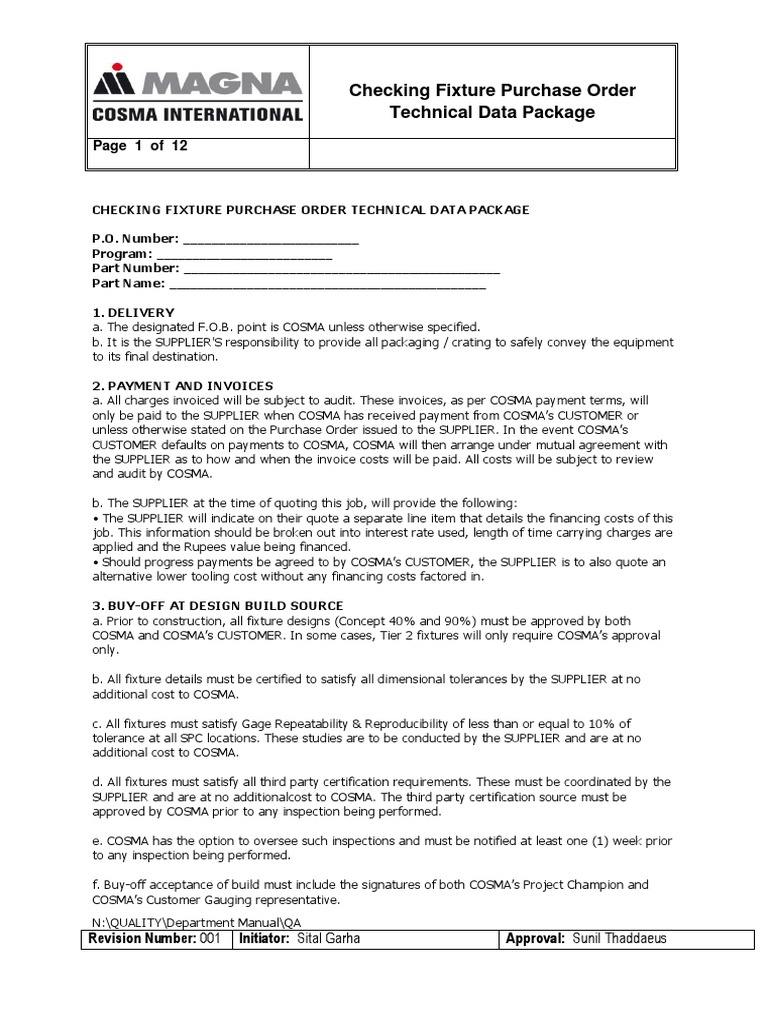 Checking Fixture STD | PDF | Engineering Tolerance