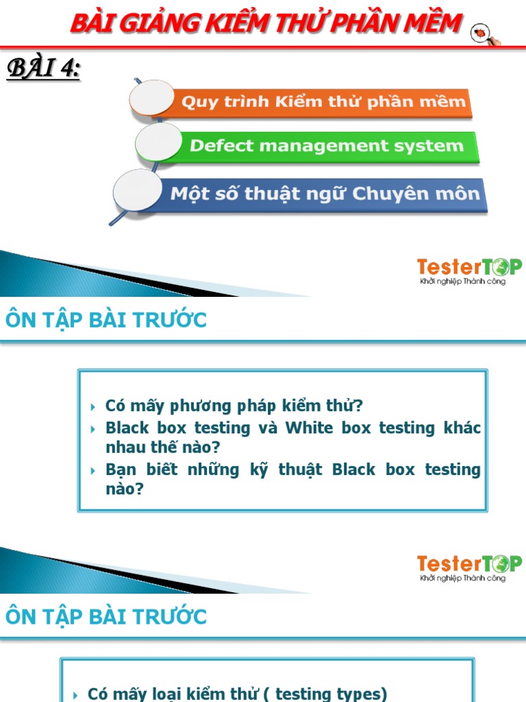 Bai 4 Software Testing | PDF