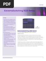 5520 Extreme Datasheet | PDF | Network Switch | Computer Network