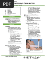 Clinical Examination of CVS | PDF | Pulse | Heart